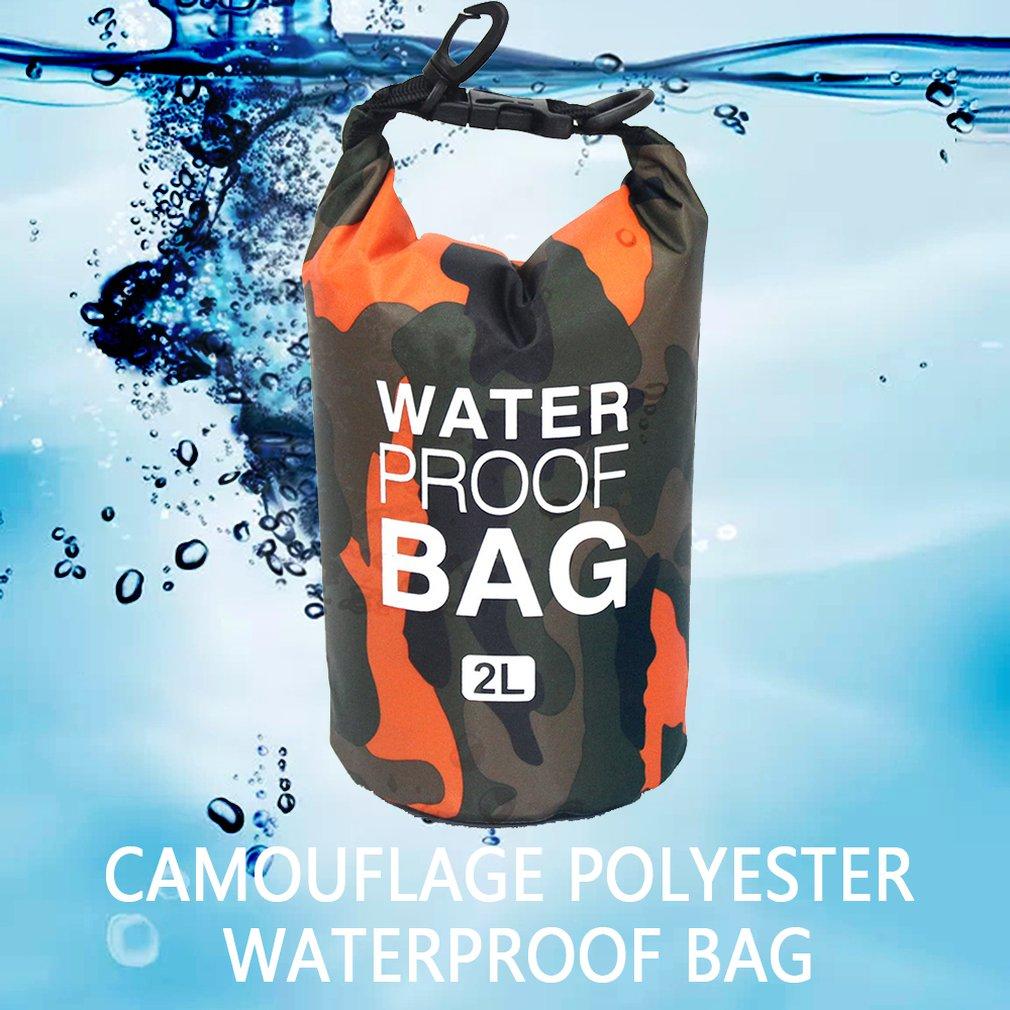 Buy Camouflage Polyester Waterproof Bag Shoulder Waterproof Bucket Bag ...