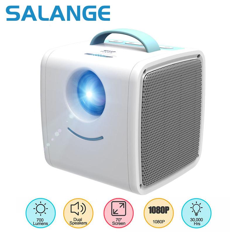 Buy Salange Q2 Mini Projector Portable Projetor Home Theatre System ...