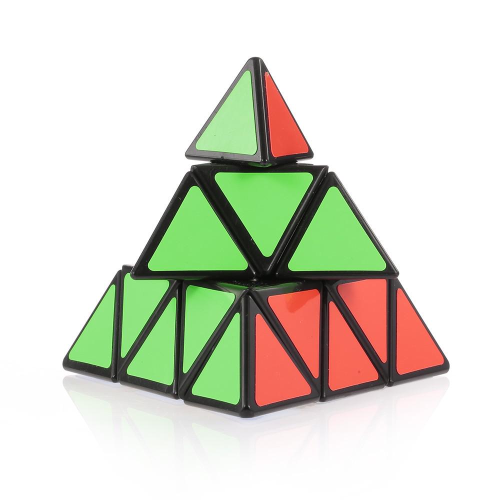 Cheap Pyraminx Speed Cube Triangle Magic Cube Pyramid Sticker Cube ...