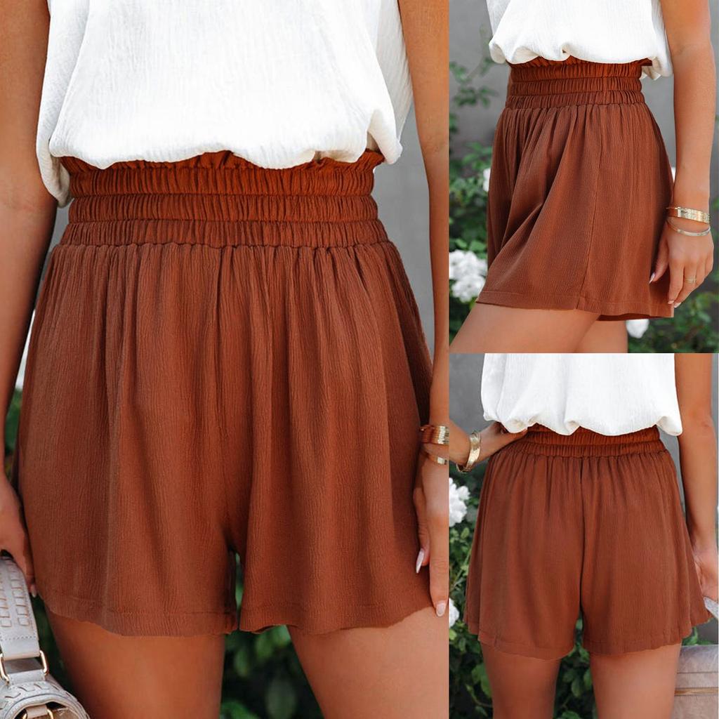 Super Cheap Women's Casual Loose Elastic High Waist Sheer Mesh Dot ...