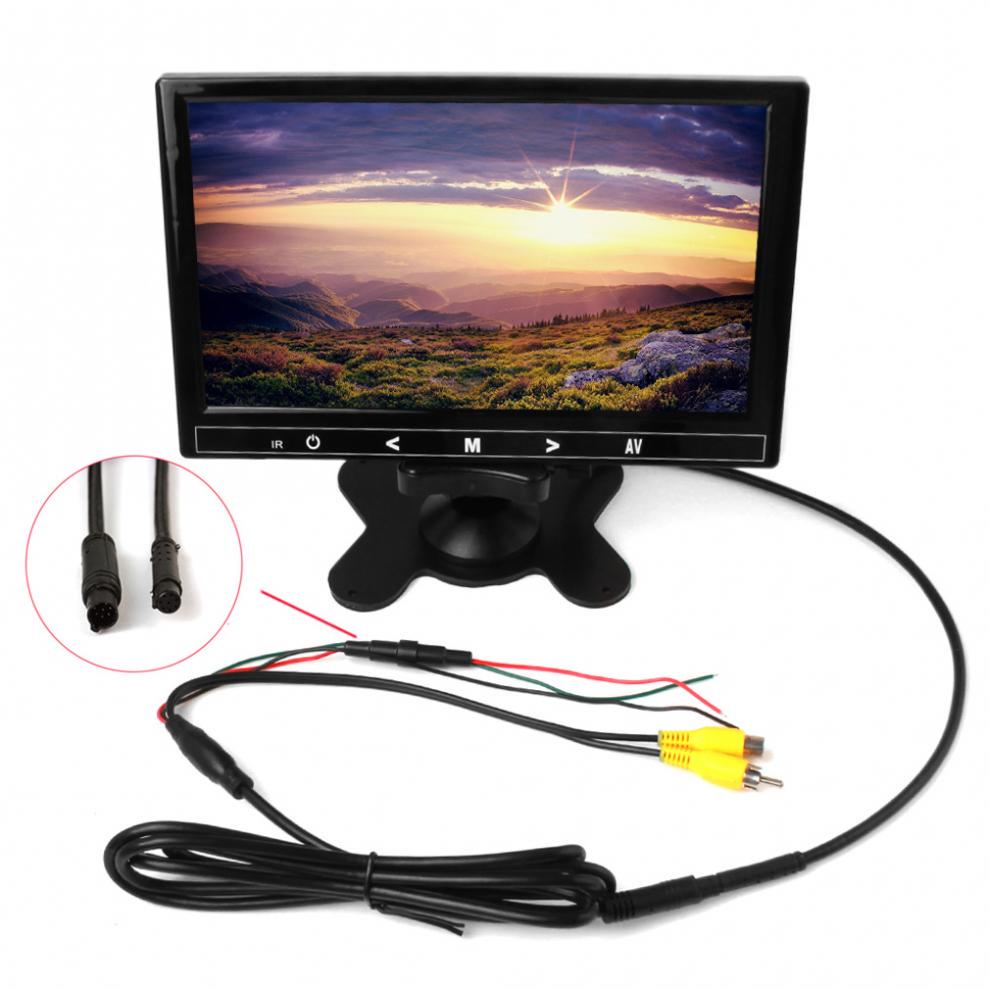 9Inch 800x480 Car RGB Digital Display Car VCR 2 Video Input Rear View ...