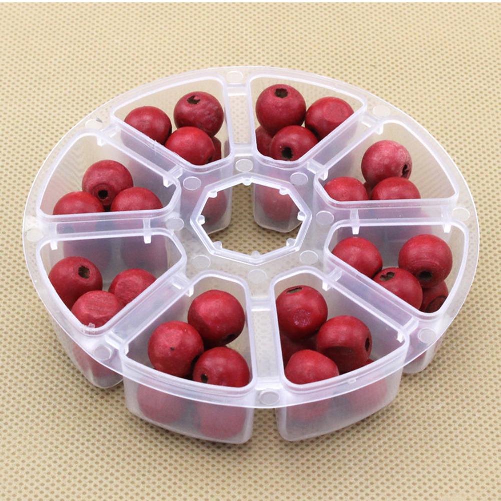 Cheap 8 Slots Flower Shape Plastic Storage Jewelry Bead Box DIY ...