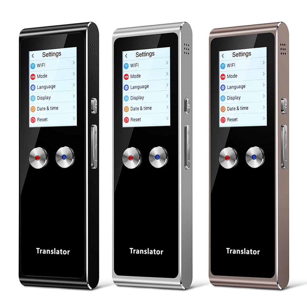 Buy T8S 2 Inch Display 70 Languages Two-Way Real Time Voice Smart ...