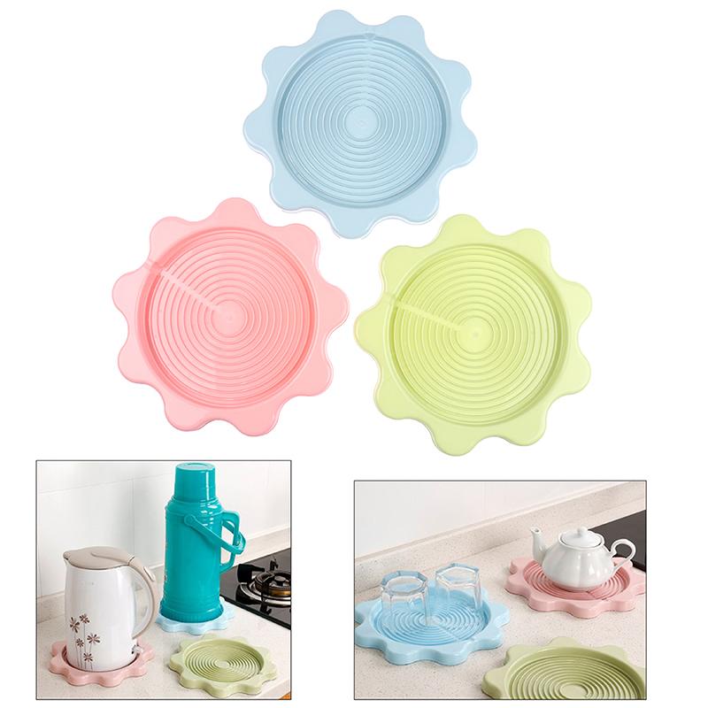 Buy Water Bottle Mat Kettle Tray Household Heat Protection Pad Heat ...