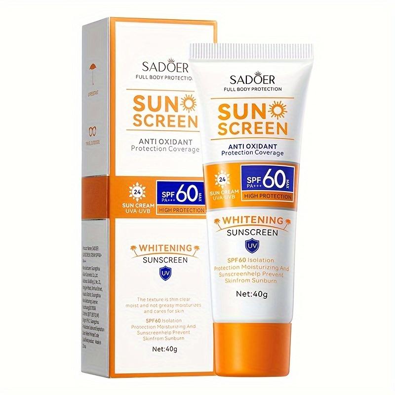 Купить Солнцезащитный крем SPF 60. Длительная защита от солнца. Летняя ...