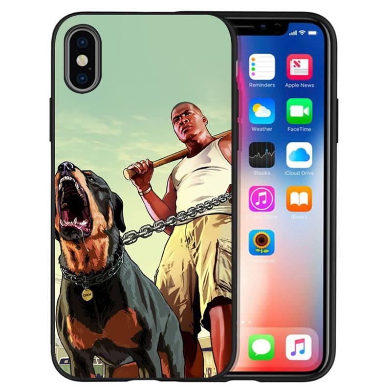 Buy Game GTA V Phone Case For IPhone 12 Pro X XS Max XR 7 8 Plus IPhone ...