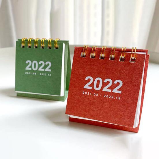 Useful Calendars Decor Delicate Easy Turning Compact Style 2022 Mini ...
