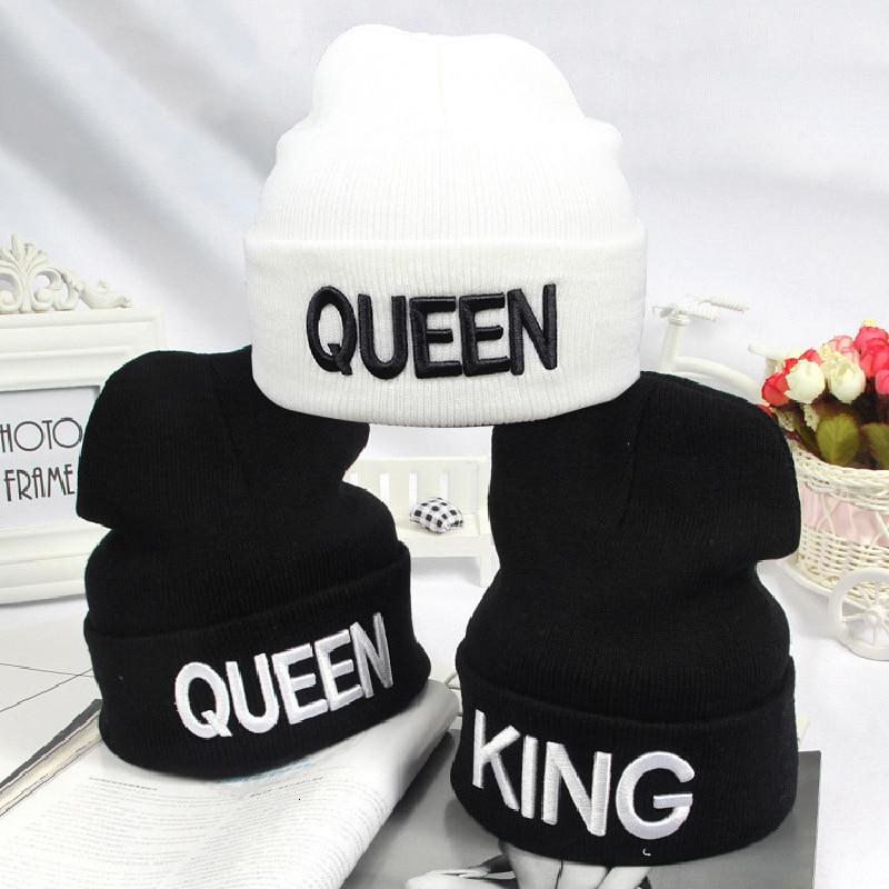 Buy Beanies Letter Embroidery Warm Hat Knitted Cap Hip Hop Men Women ...