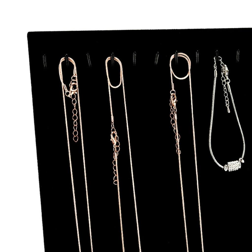 Buy DWTD Jewelry Display Frame Premium Flannel Jewelry Stand 11 Soft ...