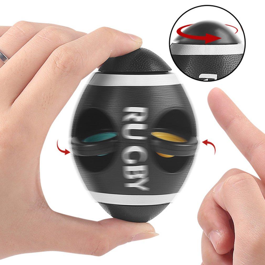 Buy Push Silicone Bubbles Anti-stress Relief Rugby Fidget Toy Finger ...