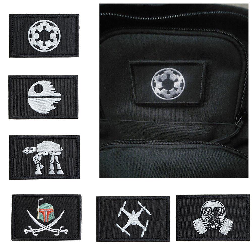 Buy Tactical Embroidery Patch Armband Applique Shoulder Badge With Hook ...