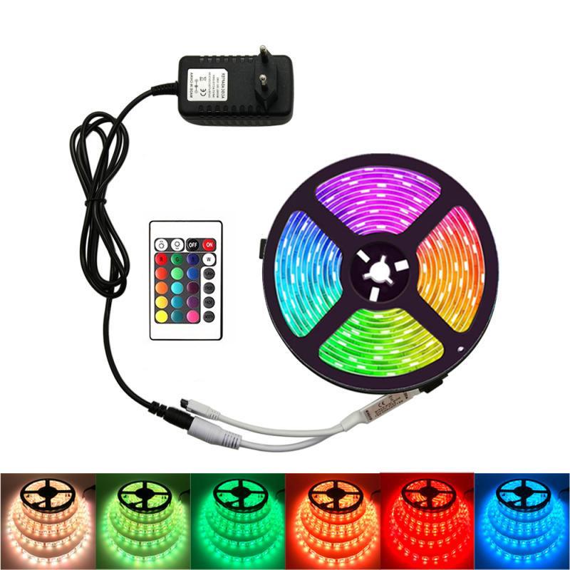 Buy LED Strip DC 12V Waterproof 60LEDs/m Flexible RGB Light for Home ...