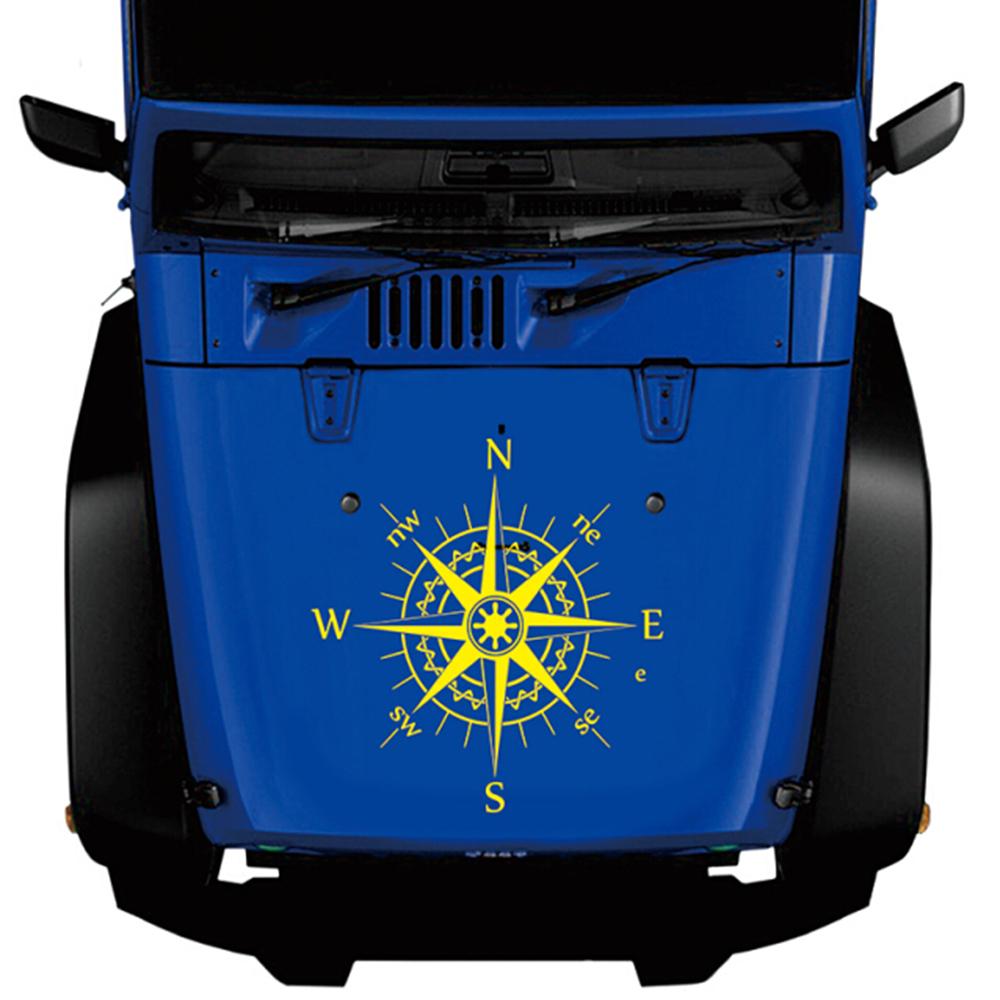 Buy Compass Vinyl Sticker Decal Off Road Car Hood Side Body Waterproof ...
