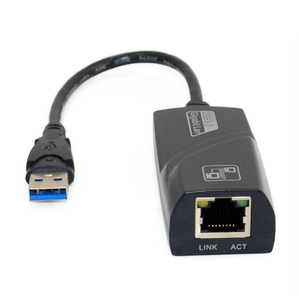 Buy Wired USB3.0 to Gigabit Ethernet Adapter Computer RJ45 Network ...