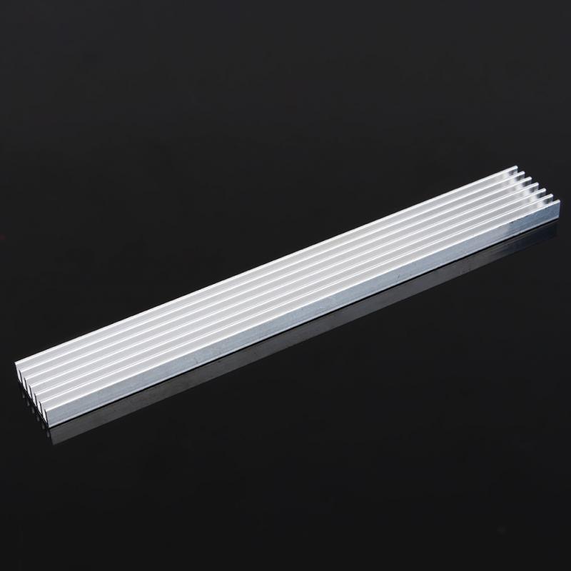 Buy 1PC MOS Tube Heat Sink 150*20*6mm LED Heat Sink Heat Sink Aluminum ...