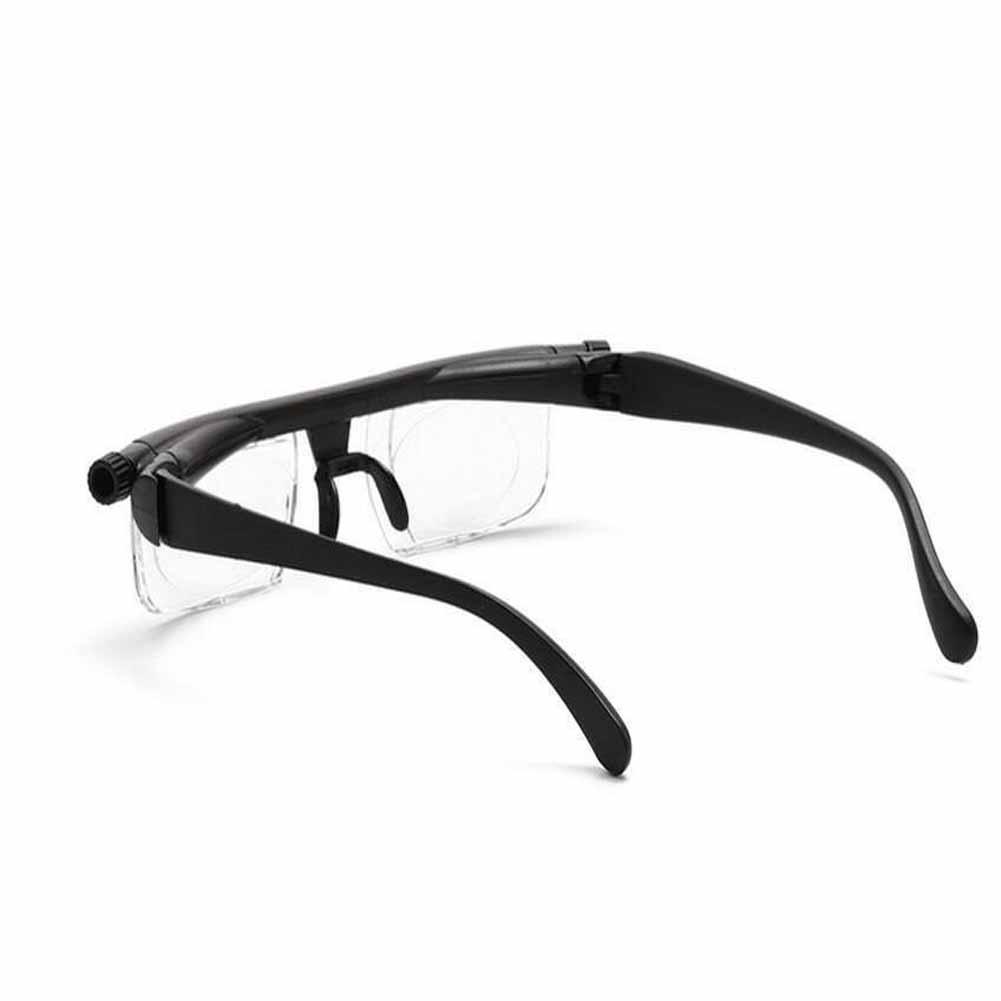 Buy Adjustable Strength Lens Reading Glasses Eyewear Variable Focus ...