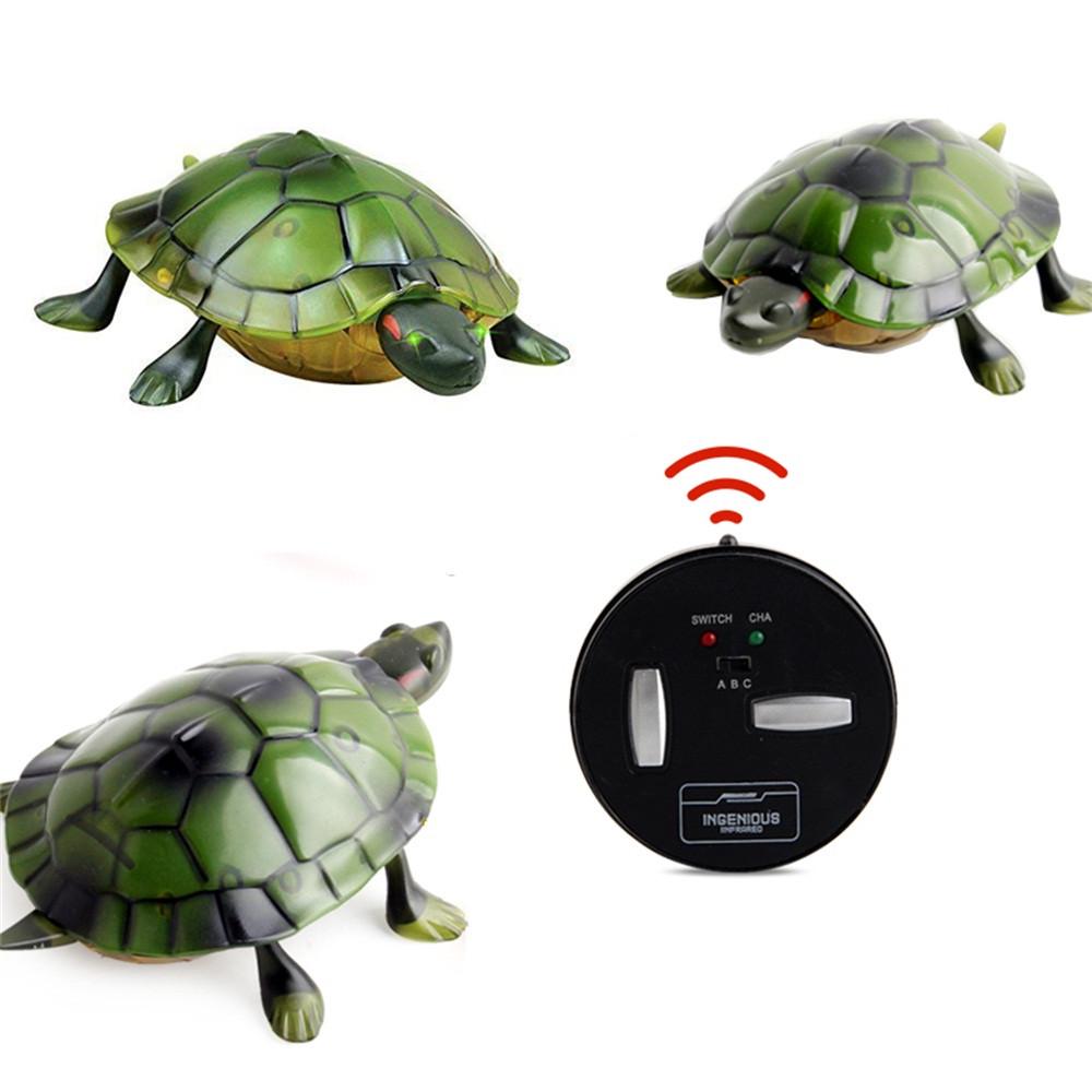 Lifelike High Simulation Animal tortoise Infrared Remote Control Kids ...