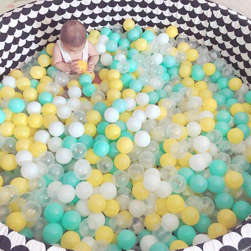 Buy 100pcs Colorful Ball 7cm Plastic Ocean Ball Kids Pit Water Pool ...