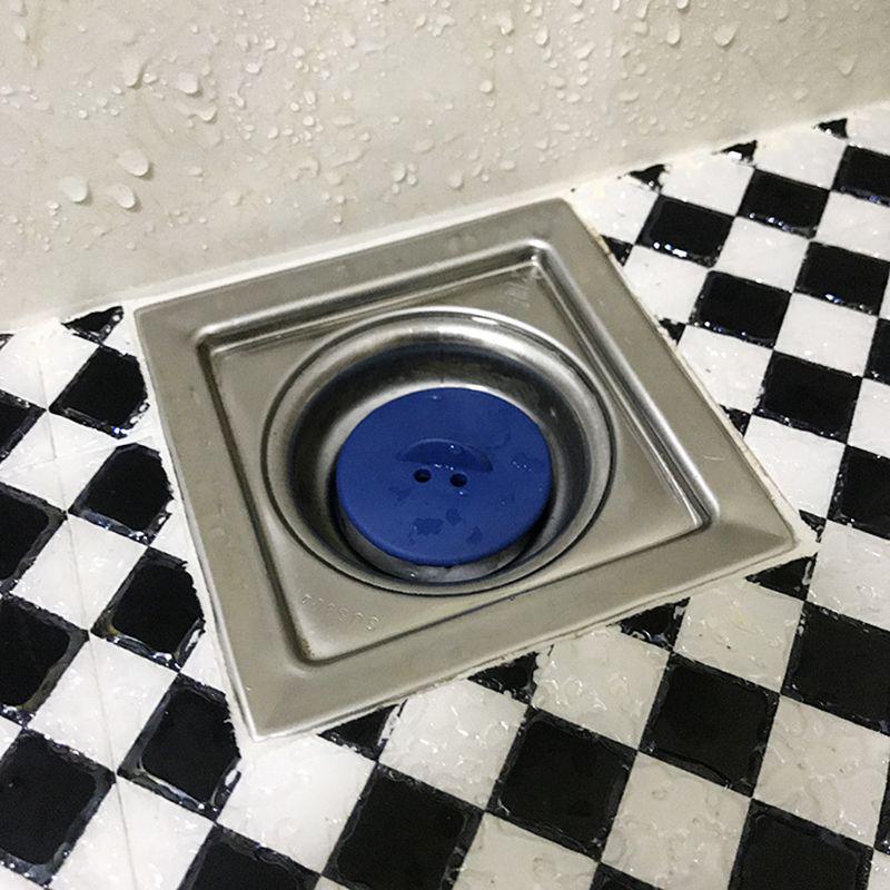 PVC Floor Drain Plug Strainer Hair Waste Catcher Removal Collector ...