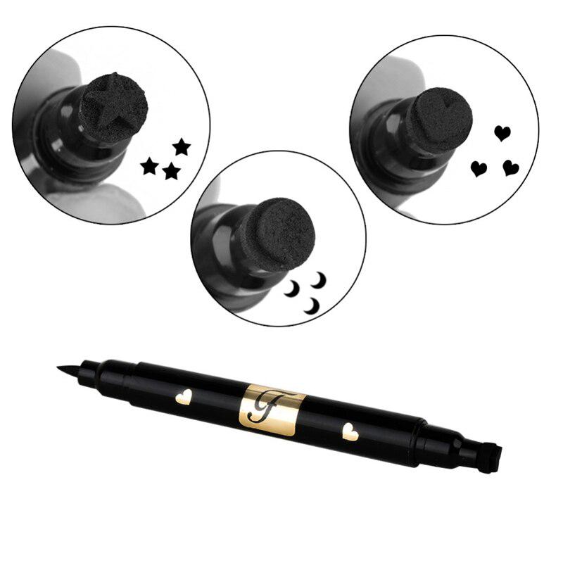 Buy Eyeliner Pen Waterproof Double Head Waterproof Long Lasting Liquid ...