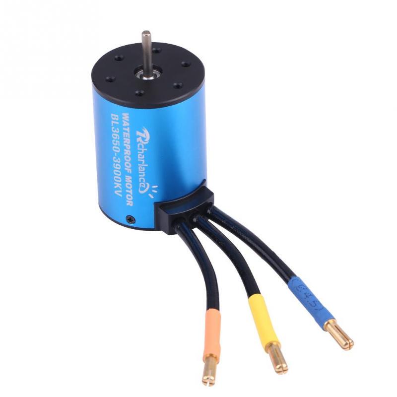 Buy Rcharlance 3650 3900KV Brushless Motor & Waterproof 60A Brushless ...