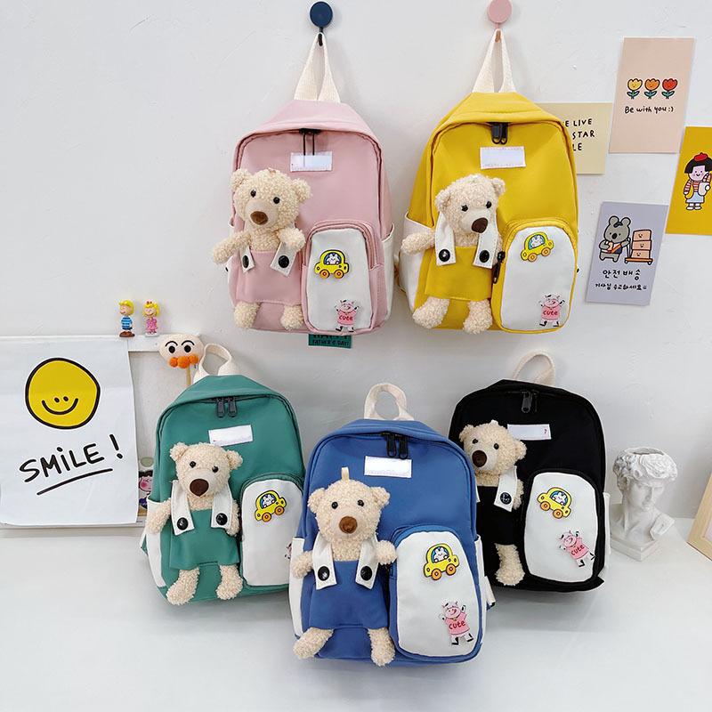 Buy Cute Bear Boy Small Backpack Handsome Fashion Small Bag ...
