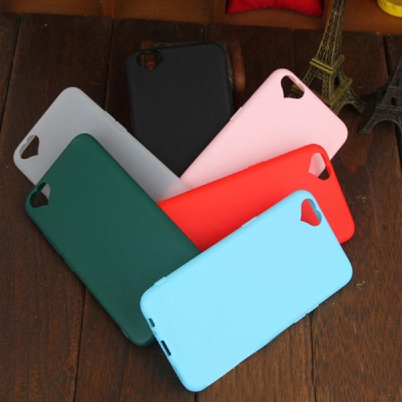 Buy Simple Solid Color Phone Case For iPhone 8 7 6 6s 5 5s SE Plus Cute ...