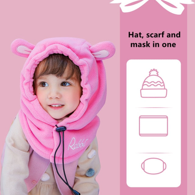 Buy Kids Winter Fleece Warmer Balaclava Cap Thermal Tactical Military ...
