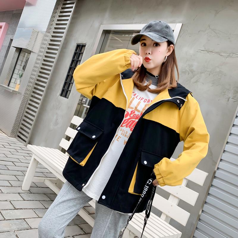 Buy Trendy Coat Female Spring and Autumn Jacket Loose Woman Clothing ...