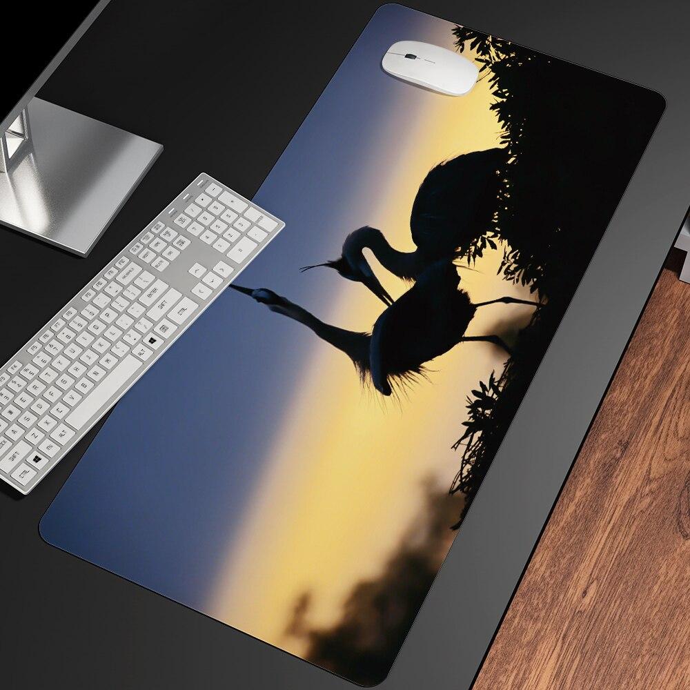 💰Kaufe Animal Crane Mouse Pad Oversized National Tide Game Desk Pad ...
