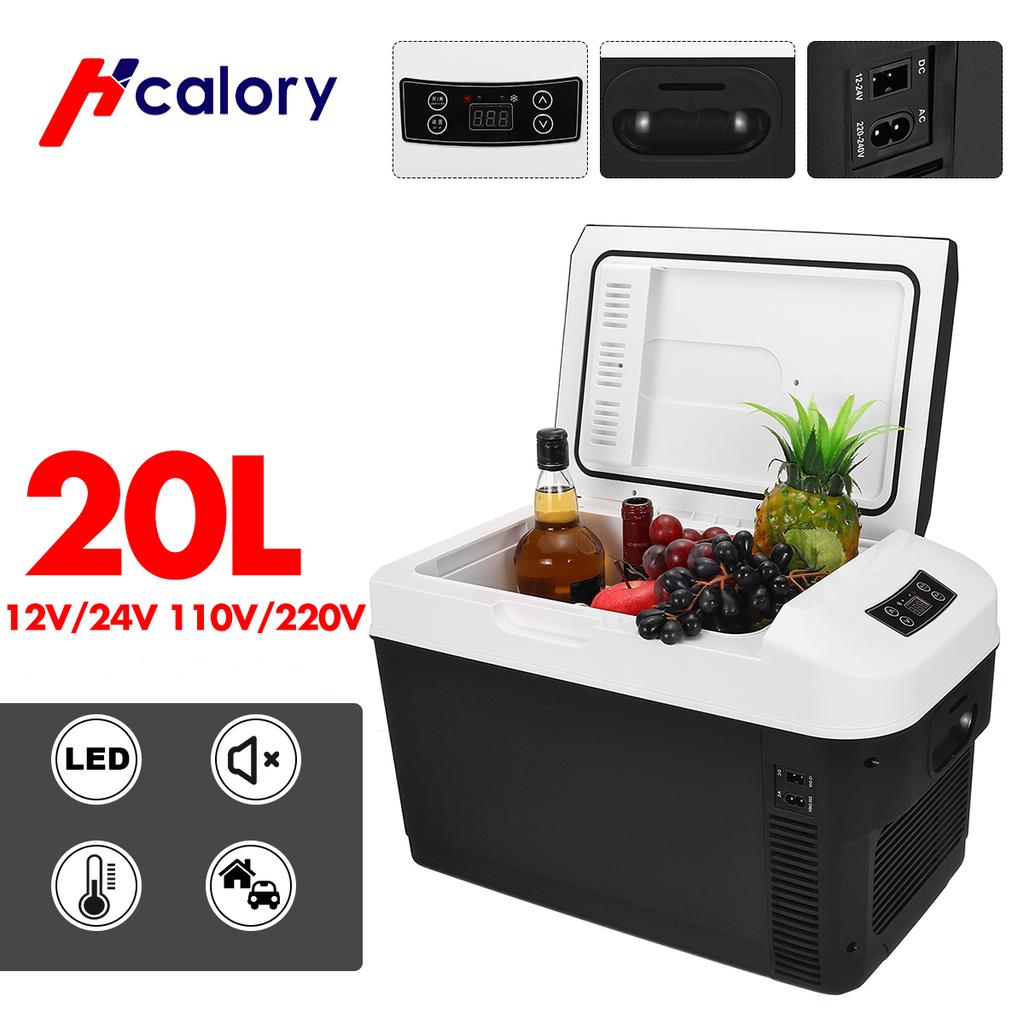 Cumpără HCalory 20L 70W LED Display Vehicul Cooler Mini Frigidere ...