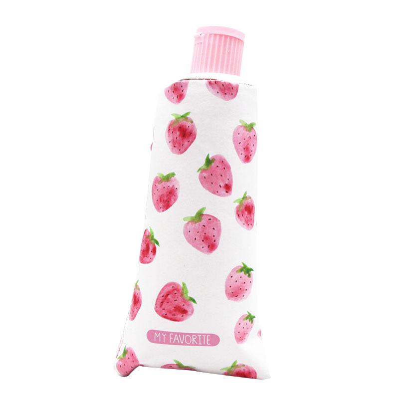 Cute Toothpaste Shape Large Capacity Pencil Case for Student Stationery ...