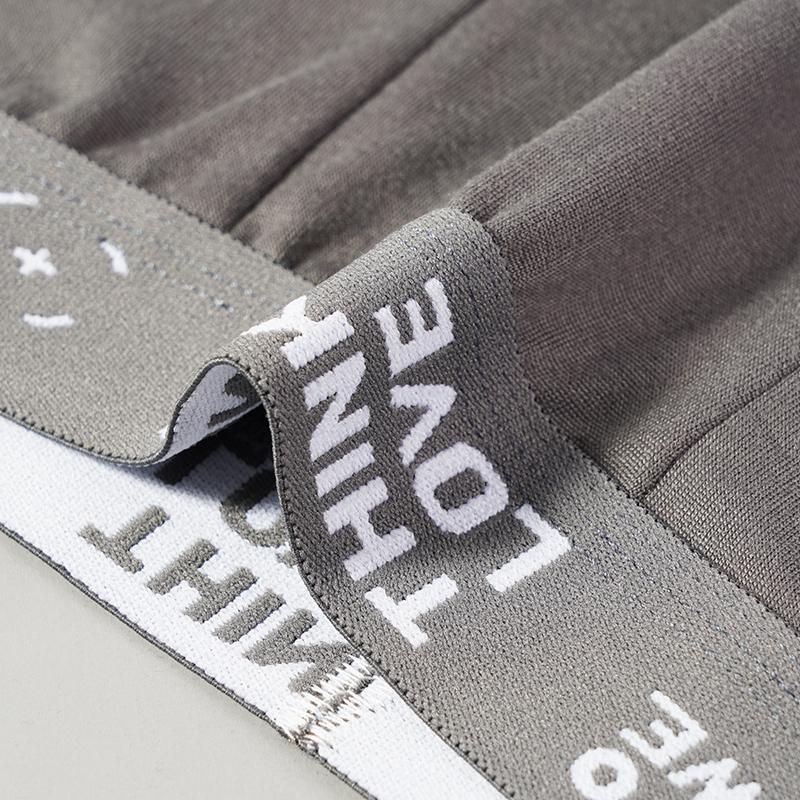 Cheap Men's HELLO Seamless Boxer Briefs Mid-waist Comfortable ...