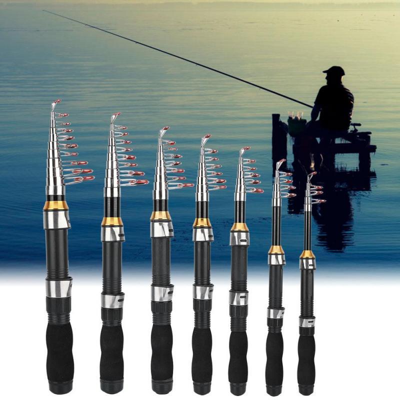 Small Sea Pole Portable Short Pole Ice Fishing Rod Mini Sea Fishing ...