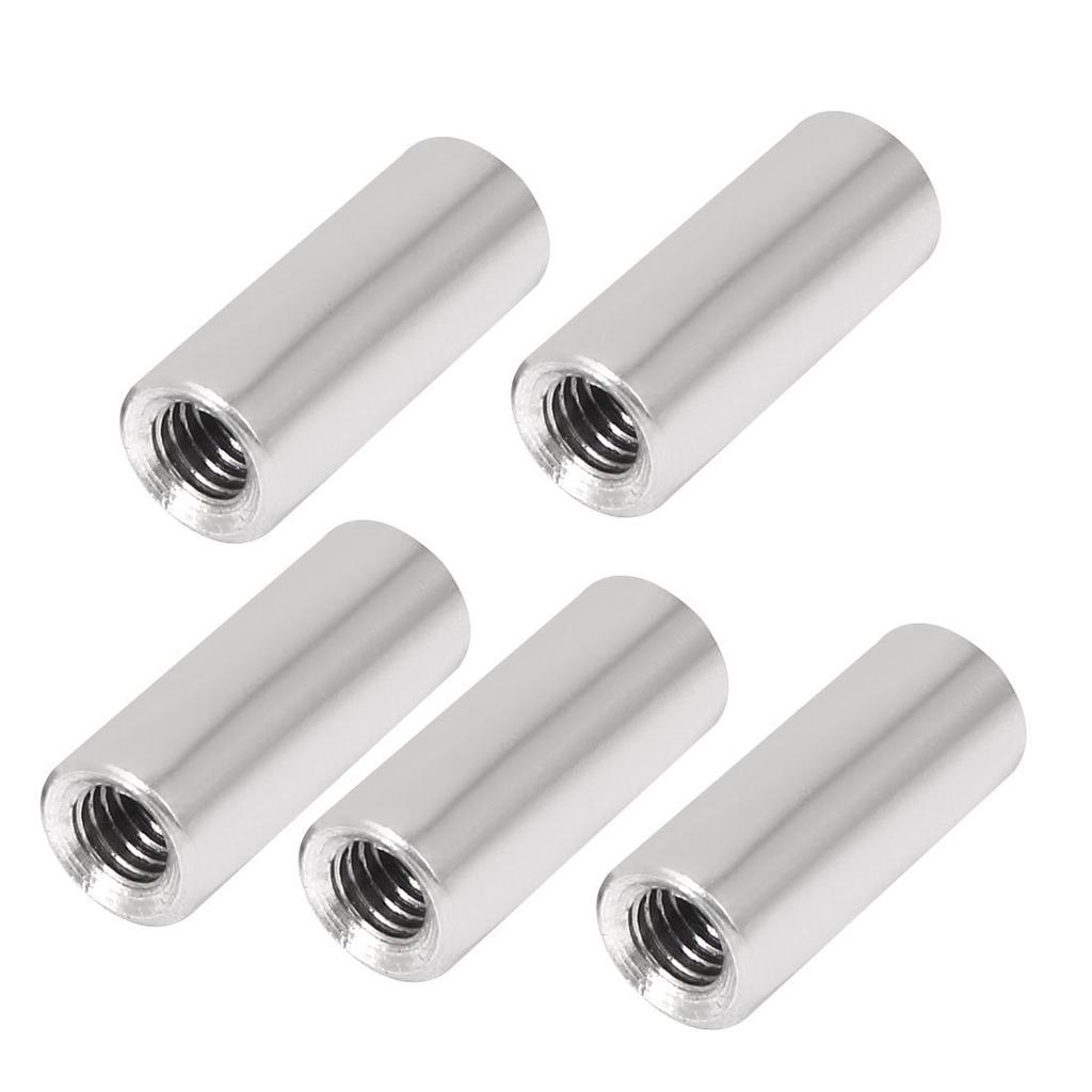 Buy Round Connector Nuts Round Rod Stud Threaded Insert Rose Joint ...
