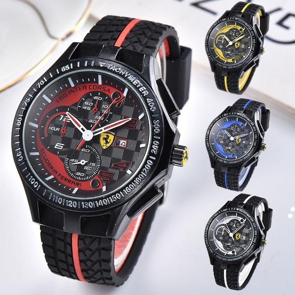 Buy 4-Colors Fashion Luxury Brand High-end Watch Racing Car Watch Men's ...
