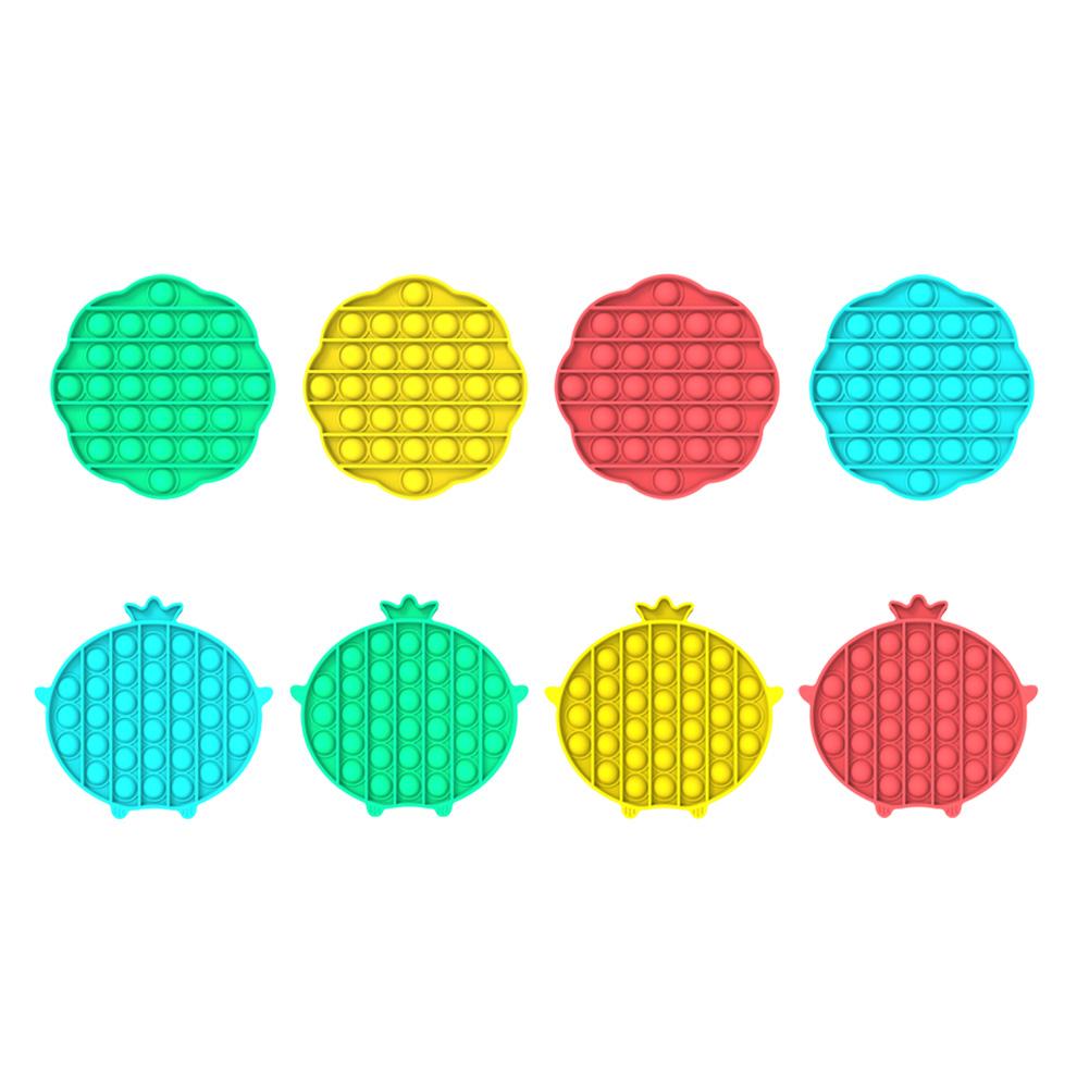 Buy Stress Reliever Silicone Push Bubbles Sensory Squeeze Toys for ...