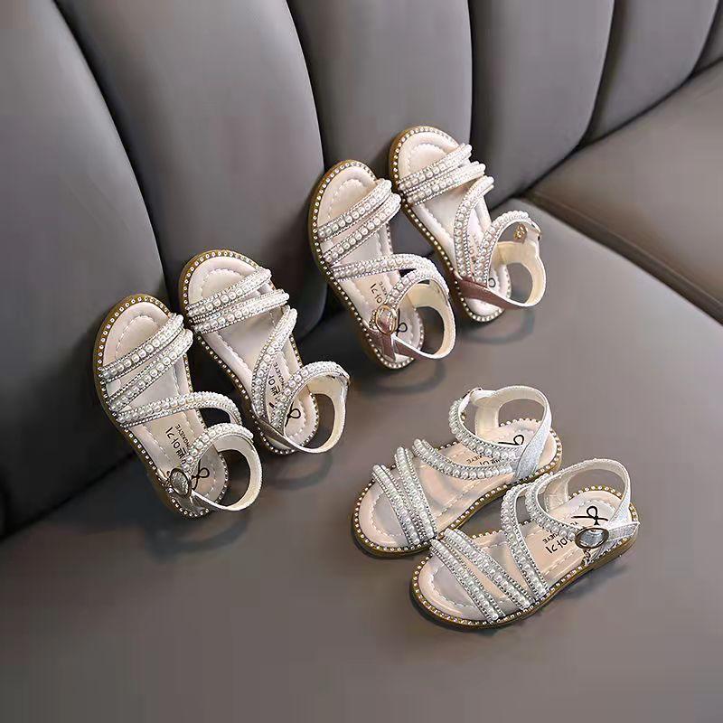 Buy Girl Sandals Summer Fashion Kids Baby Girls Bling Rhinestone ...