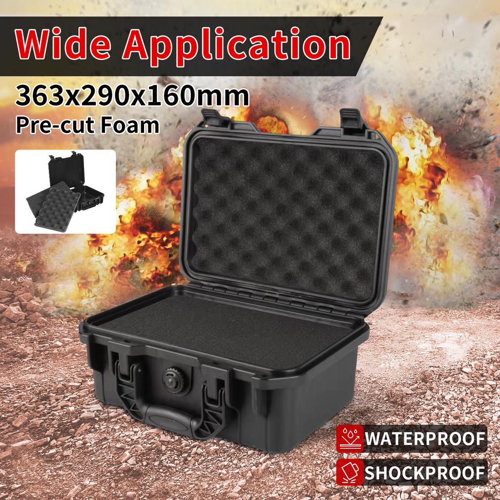 Cheap 363x290x160mm Plastic Safety Equipment Case Waterproof Hard Carry ...