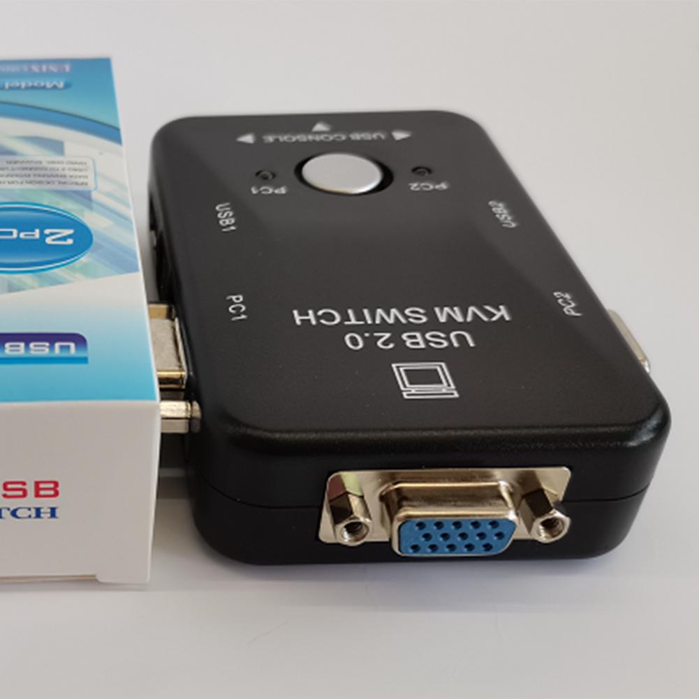 Cheap USB KVM Switch Switcher Adapter 1920x1440 250MHz VGA Switch Splitter Box 2-in-1-out for ...