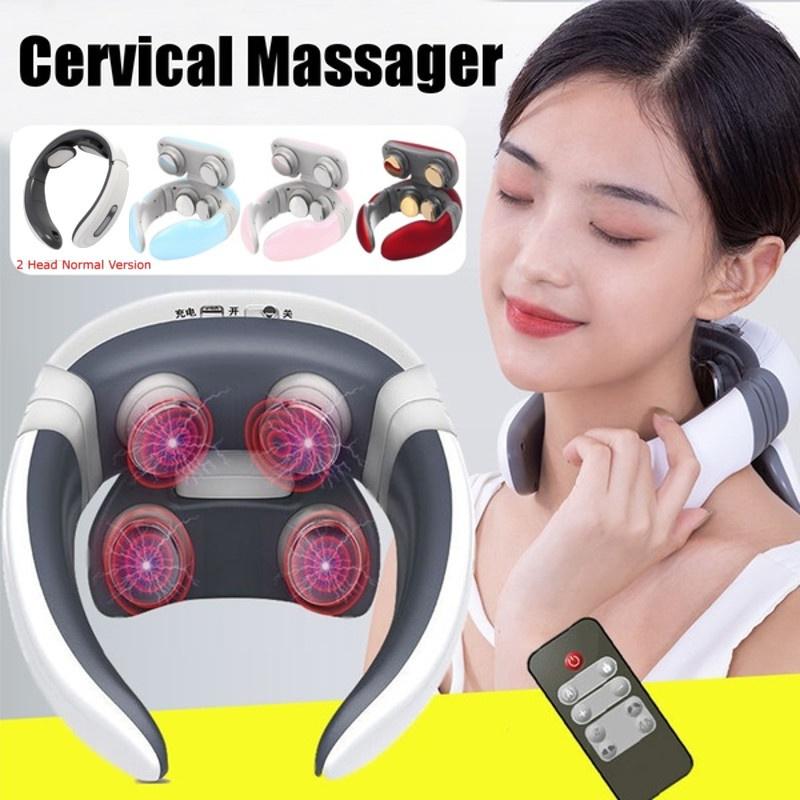 Household Portable 4D Infrared Heating Back/Neck Massager ...