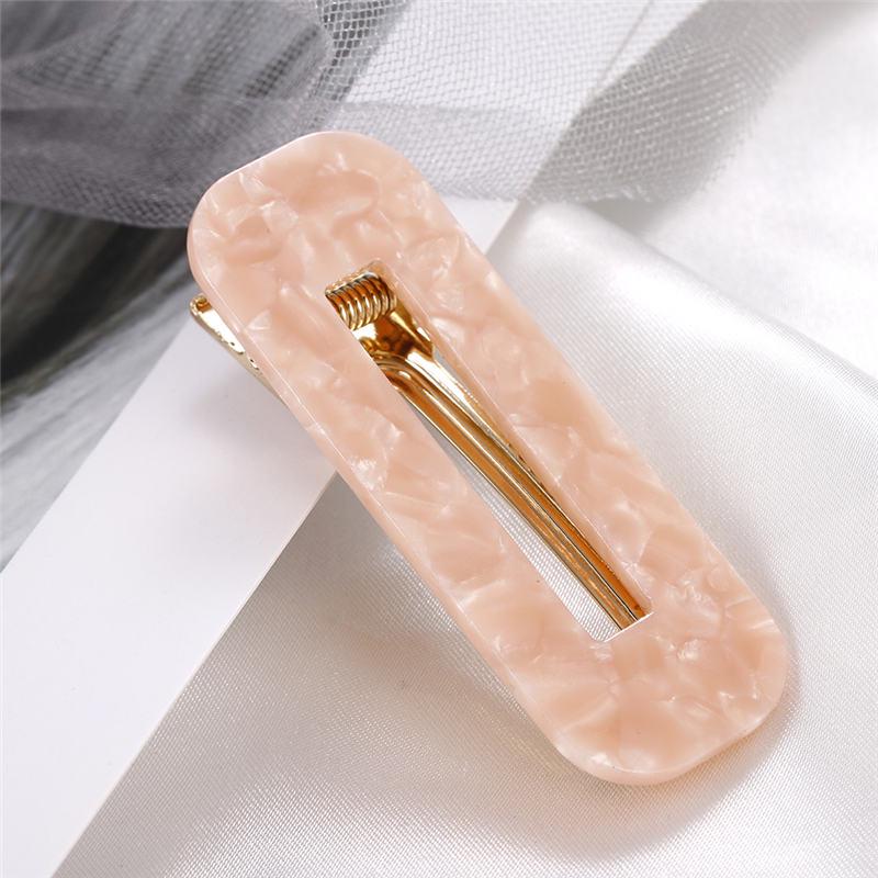 Buy Pattern Square Hairpin Fashion Women Hair Clip Women Girl Hair ...