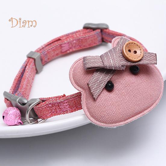 Buy TSP Cat Collar with Bell Small Dogs Adjustable Collar Necklace ...