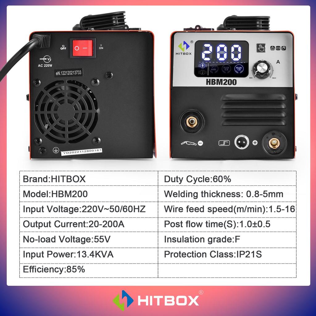 Kaufe HITBOX 3 in1 HBM200 MIG Semi-automatic Welding Machine without ...