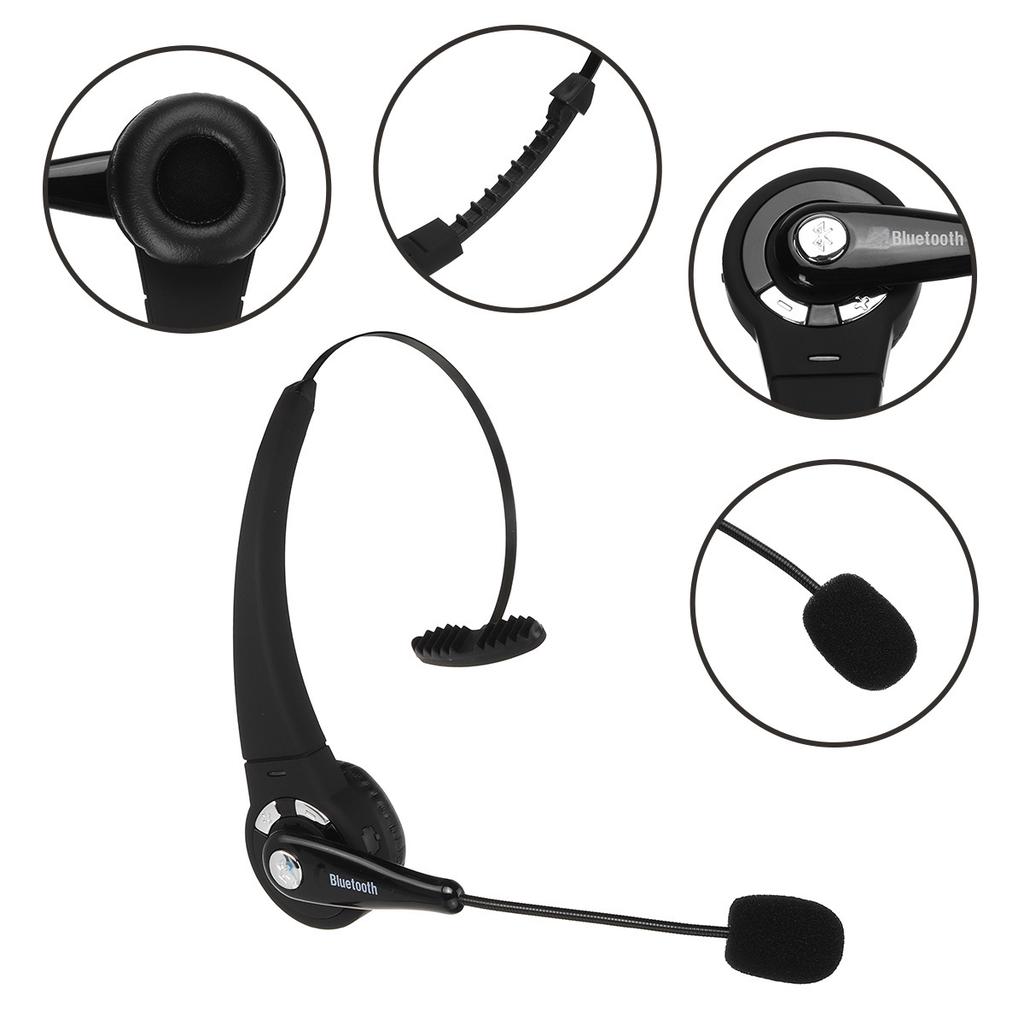 Buy Pro HIFI Noise Canceling Trucker Bluetooth Headset/Cell Phone ...