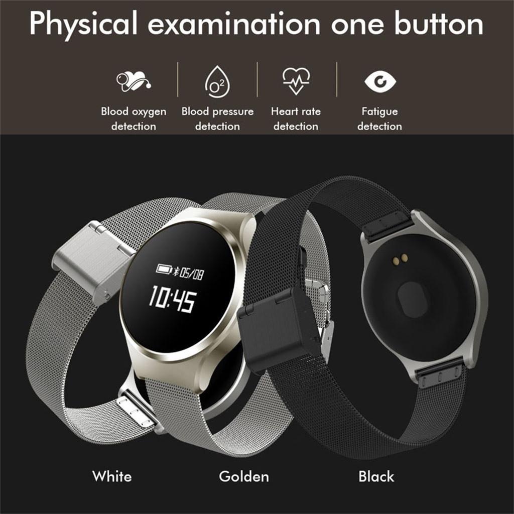 Buy QI Smart Watch Sports Fitness Activity Heart Rate Tracker Blood ...