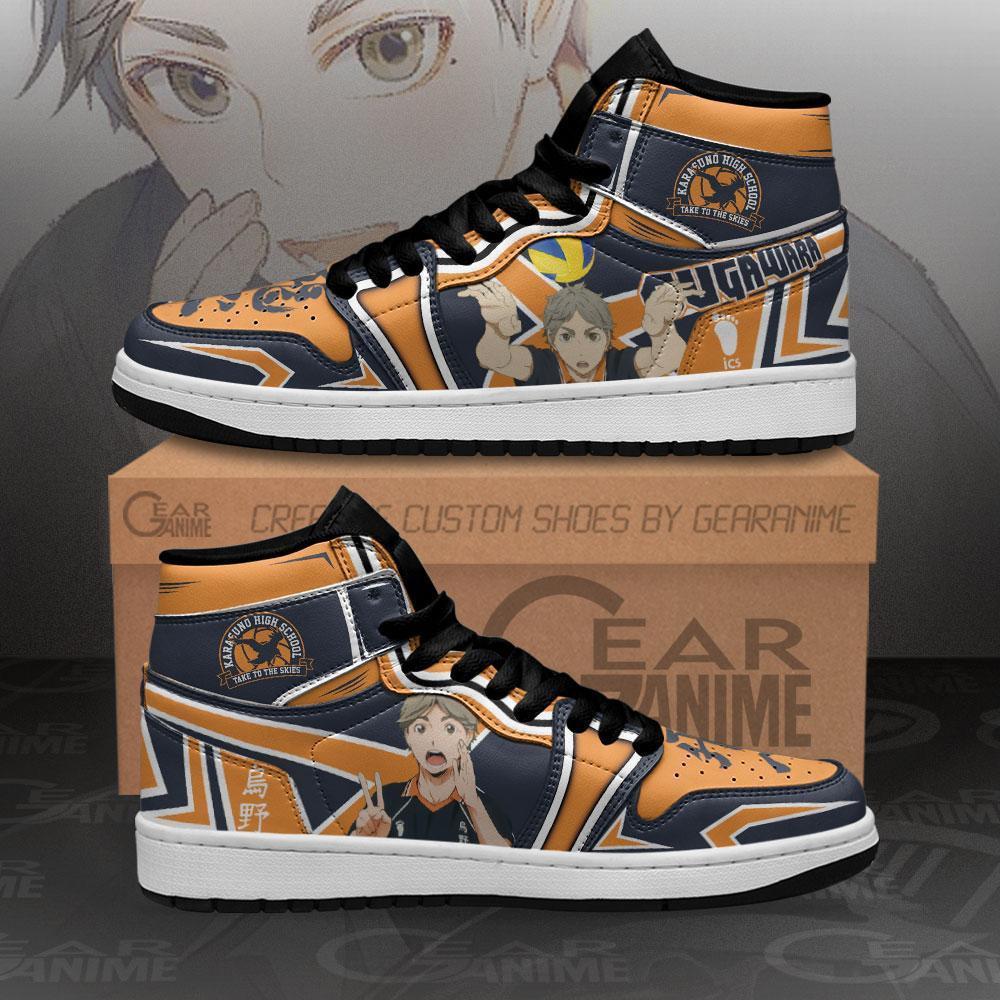 Custom Cursor Koushi Sugawara J13s Sneakers - Haikyuu Stuff Chaussure ...