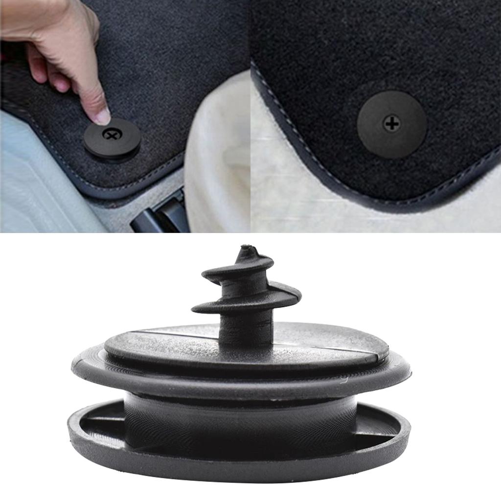 Buy 4 Pcs/set Black Car Floor Mat Clips Retention Holders Grips Carpet ...