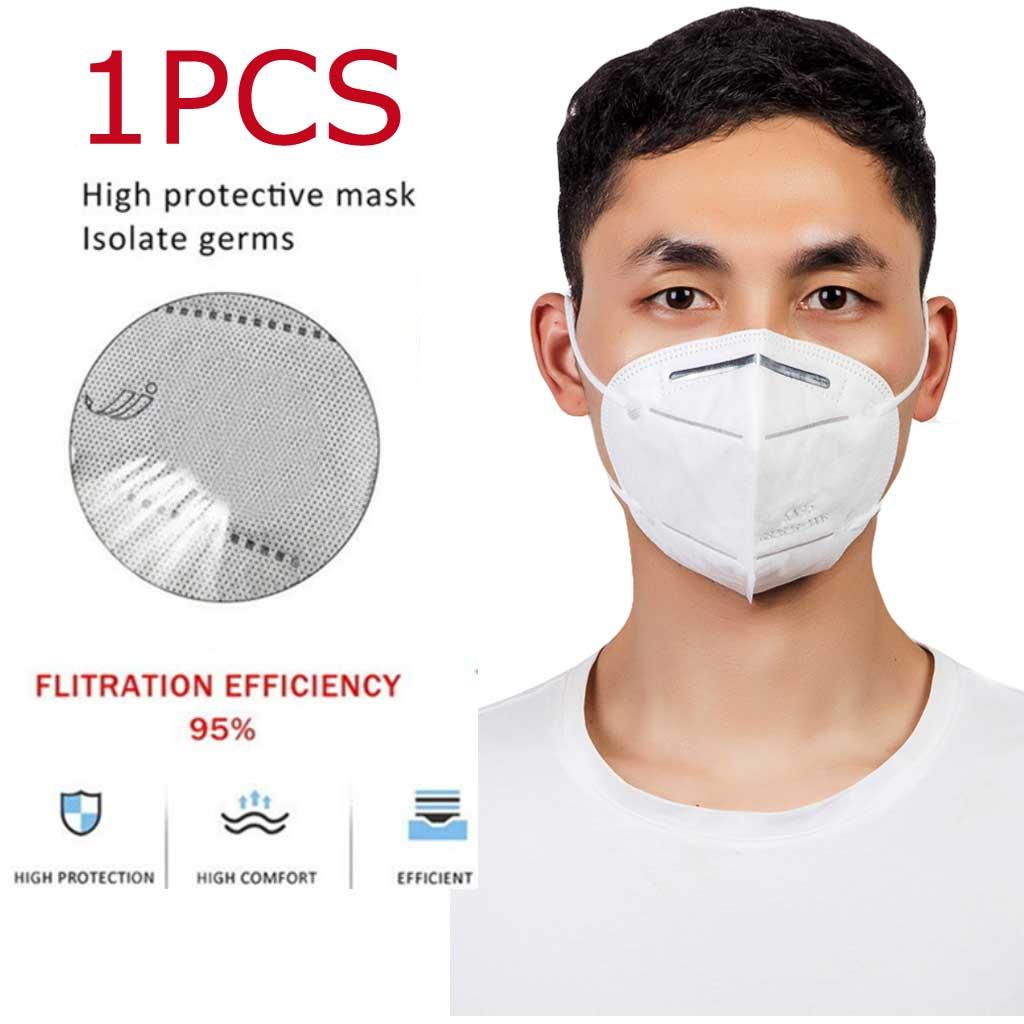 Buy Unisex Mouth Face Mask PM2.5 Reusable Dust-proof Breathable ...