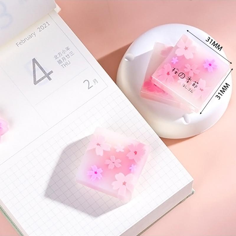 Buy Clover Flower Eraser Small Fresh Art Painting Sketch Eraser at ...